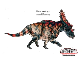 Utahceratops gettyi | Beasts of the Mesozoic Wiki | Fandom