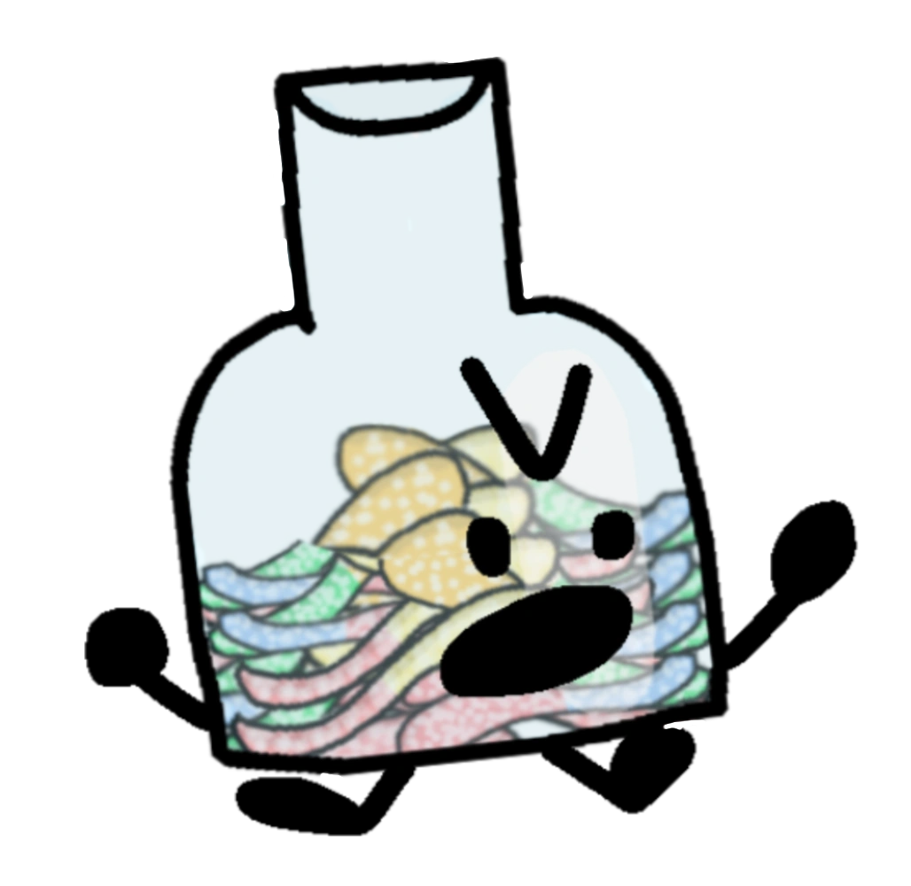Gummy Worms Bottle | Bottle For B.F.D.I. Wiki | Fandom