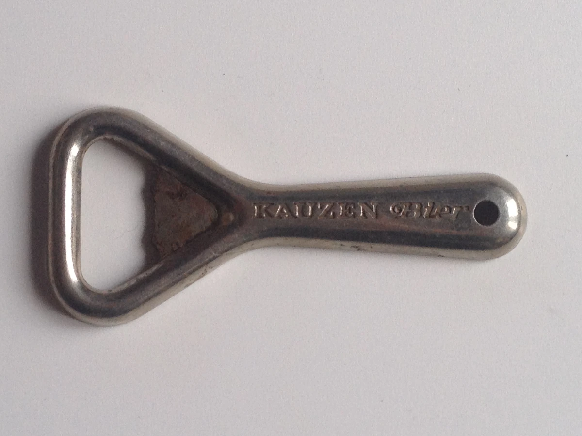 Kauzen Bier church key opener (ckCL) | Bottle Openers Wiki | Fandom