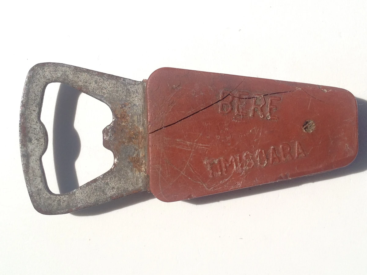Bere Timisoara bottle opener with small red plastic handle | Bottle ...