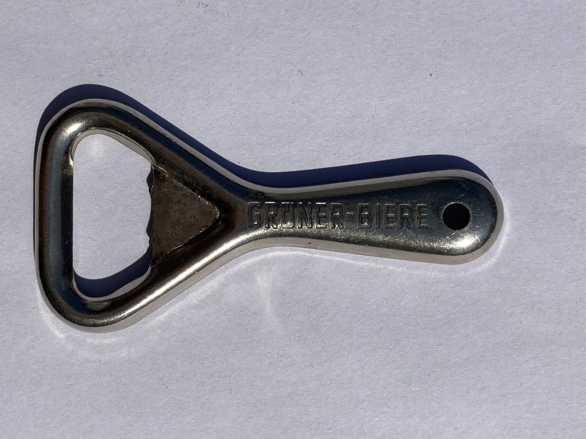 Grüner-Biere church key opener | Bottle Openers Wiki | Fandom