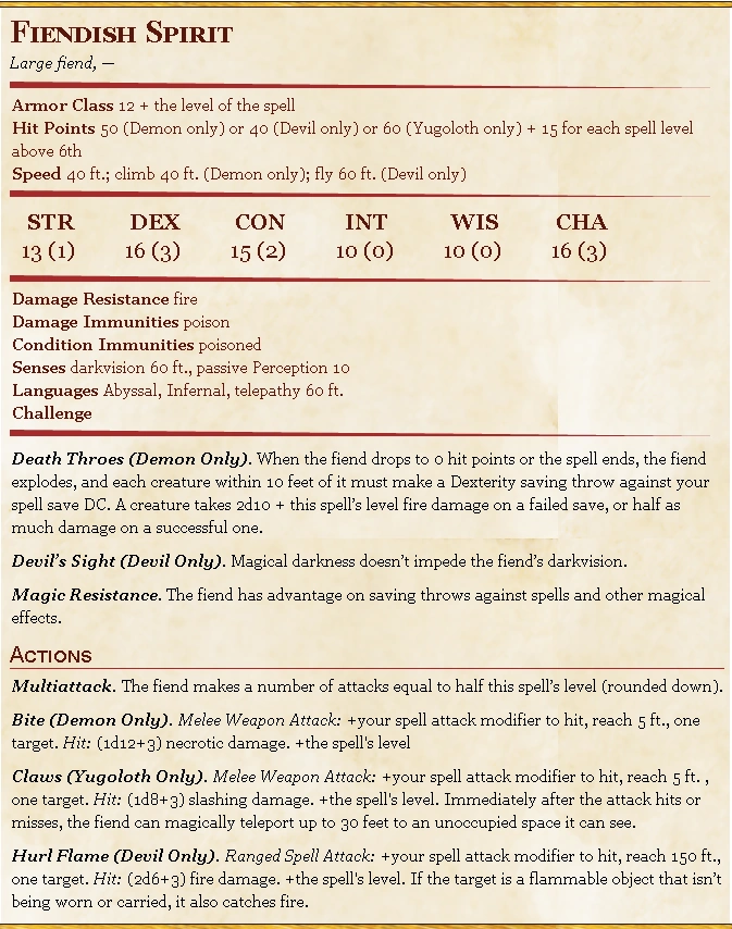 Summon Fiend | Boublove Wiki | Fandom