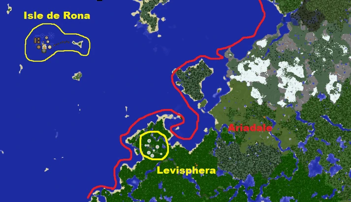 Isle de Rona | Bowlingotter Show Minecraft Server Wiki | Fandom