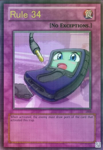 Rule 34 No Exceptions