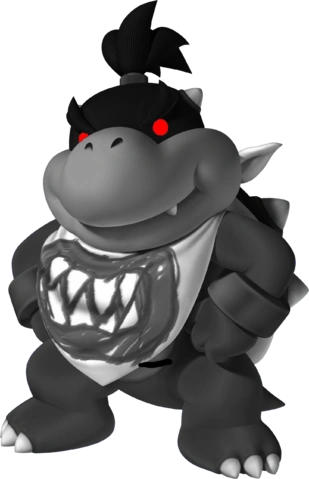 Dark Dry Bone Bowser Jr. | Bowser Double 7 Wiki | Fandom