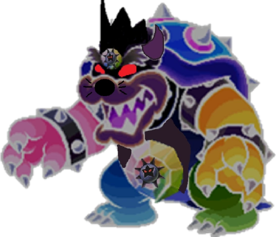 Dark Dreamy Meowser | Bowser Double 7 Wiki | Fandom
