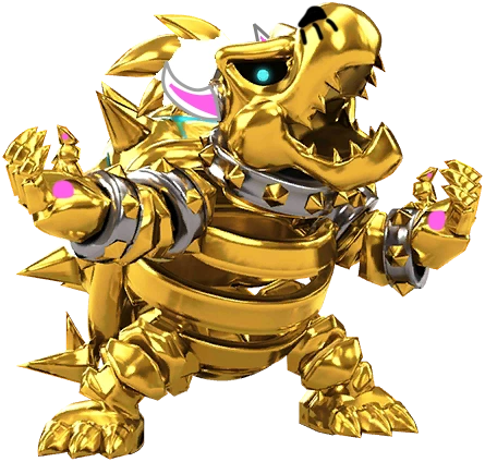 Gold Dry Meowser | Bowser Double 7 Wiki | Fandom