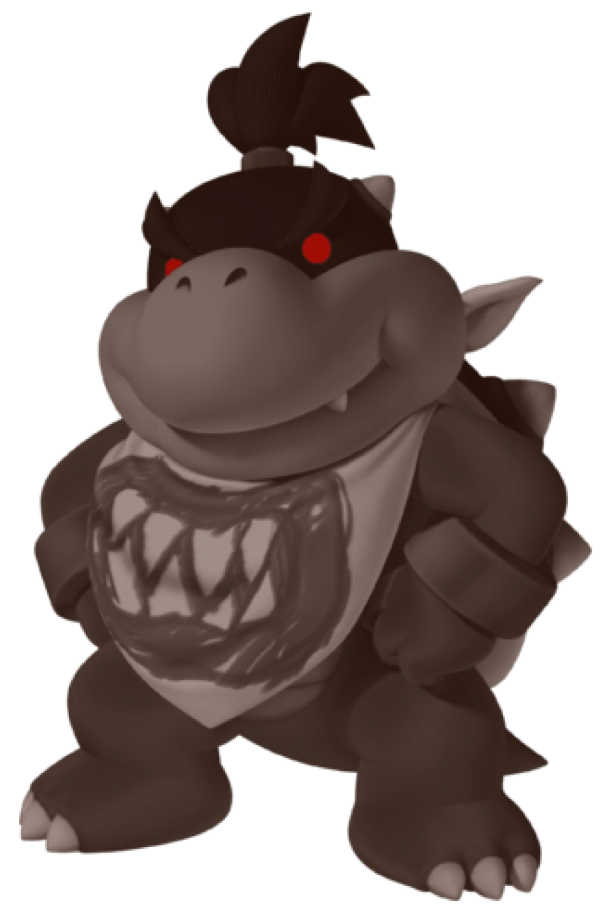 Dark Joffre Cake Bowser Jr. | Bowser Double 7 Wiki | Fandom
