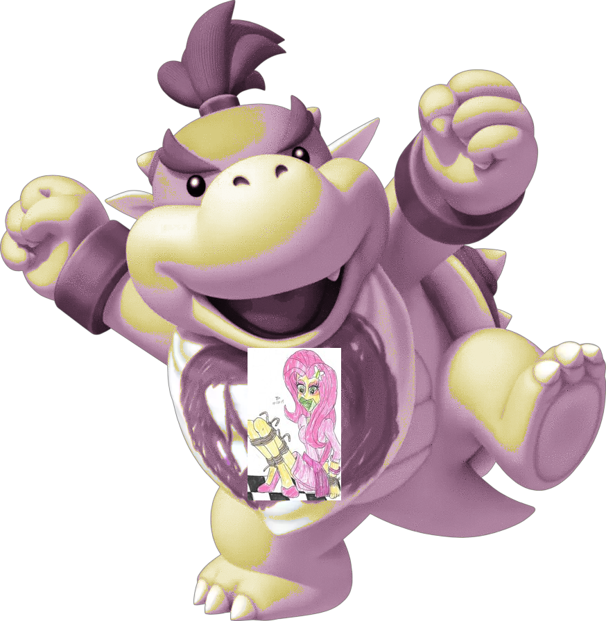 Canterlot Costume Party Fluttershy Bowser Jr Bowser Double 7 Wiki Fandom