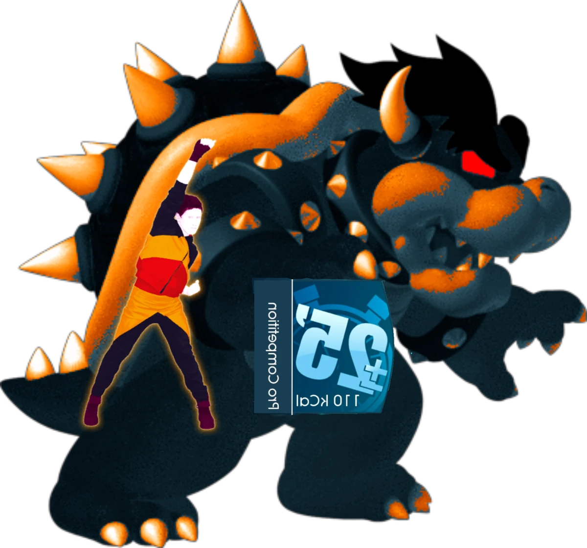 Dark Pro Competition Bowser | Bowser Double 7 Wiki | Fandom