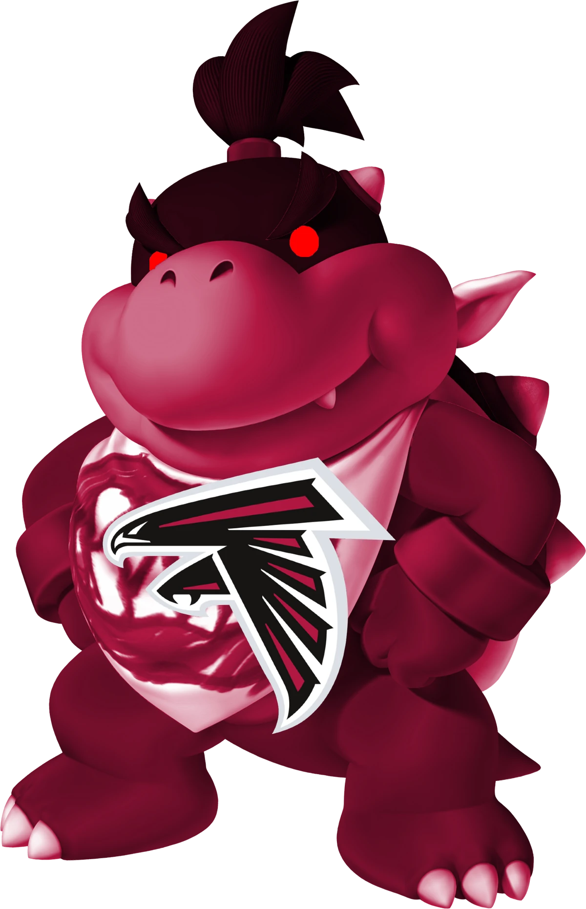 Dark Atlanta Falcons Bowser Jr. | Bowser Double 7 Wiki | Fandom