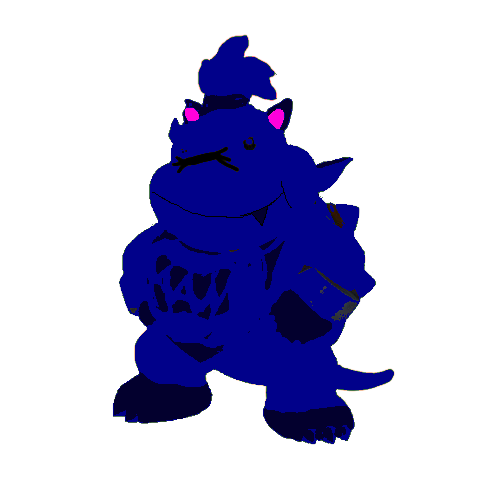 Dark Virtual Meowser Jr. | Bowser Double 7 Wiki | Fandom