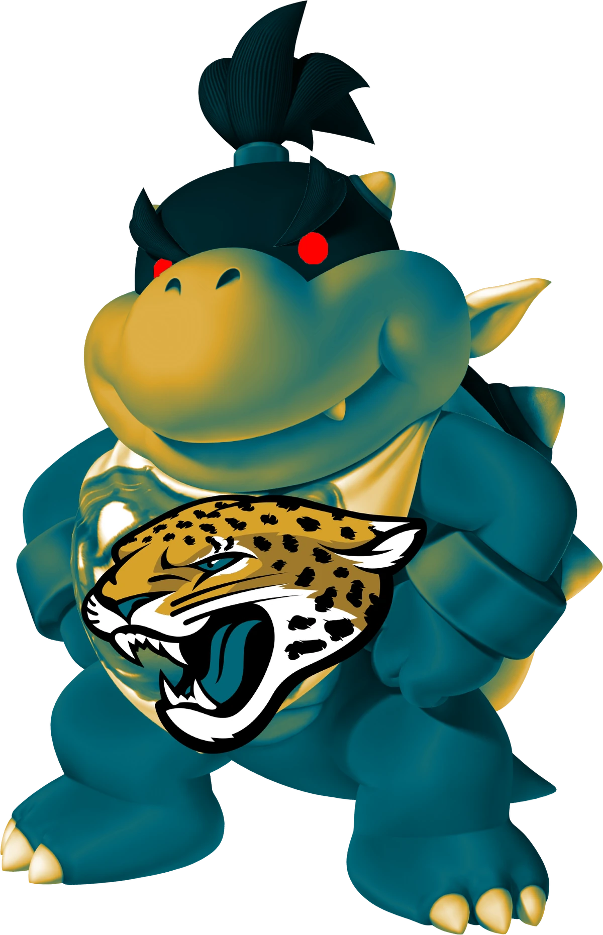 Dark Jacksonville Jaguars Bowser Jr. | Bowser Double 7 Wiki | Fandom