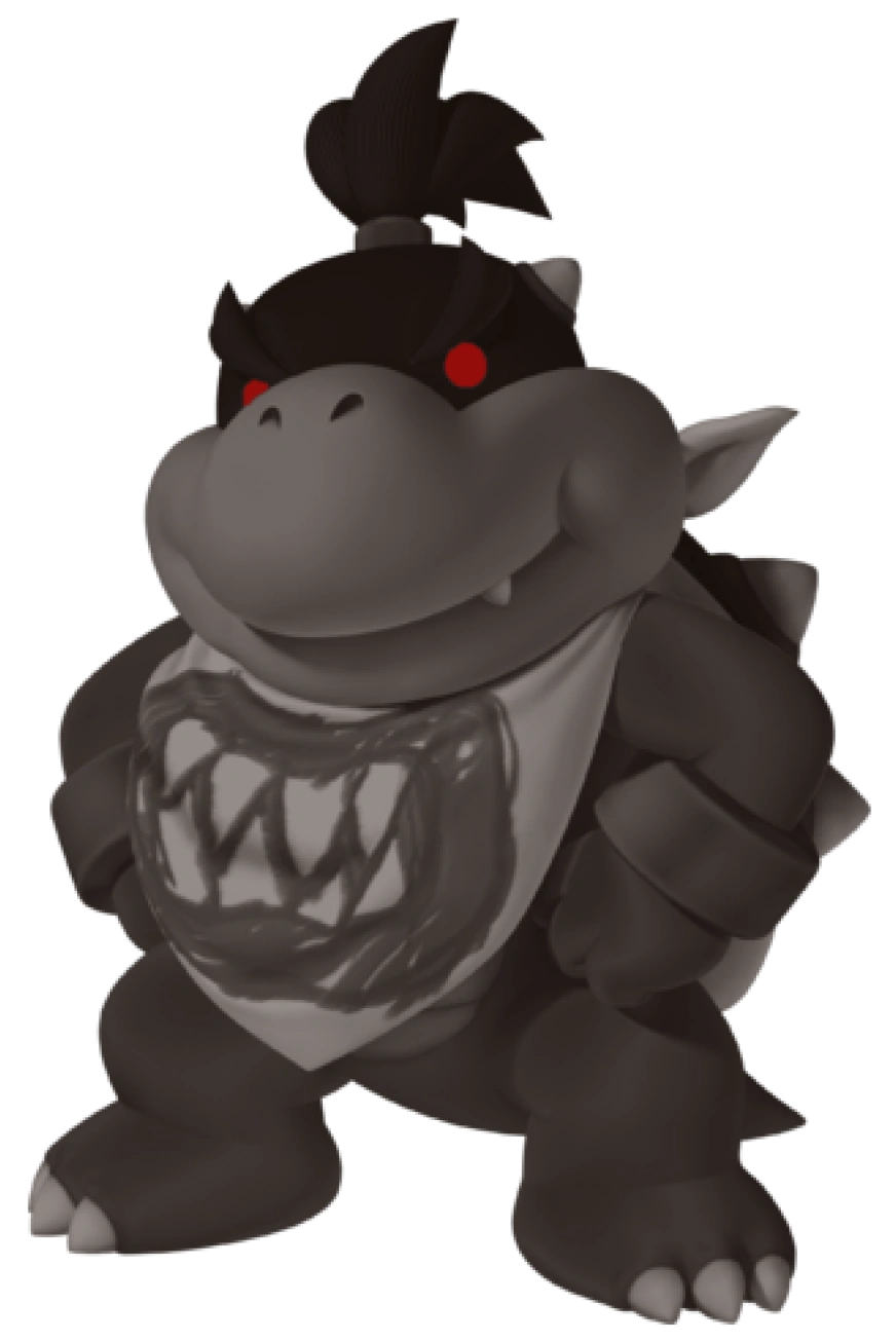 Dark Black Forest Bowser Jr. | Bowser Double 7 Wiki | Fandom