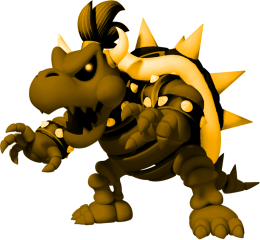 Dark Honey Dry Bowser. | Bowser Double 7 Wiki | Fandom