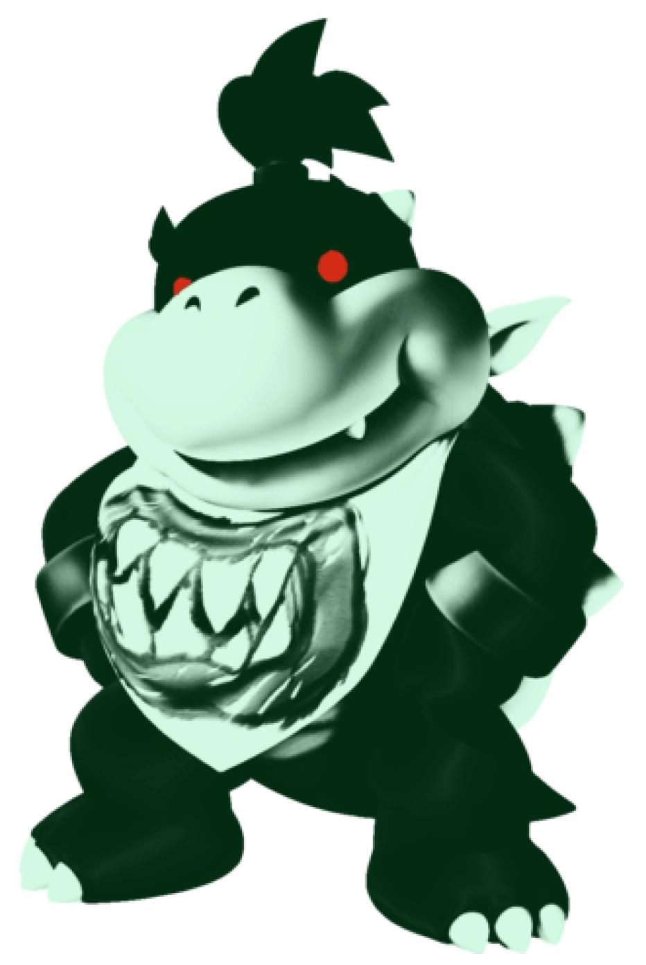 Dark Oreo Mint Bowser Jr. | Bowser Double 7 Wiki | Fandom