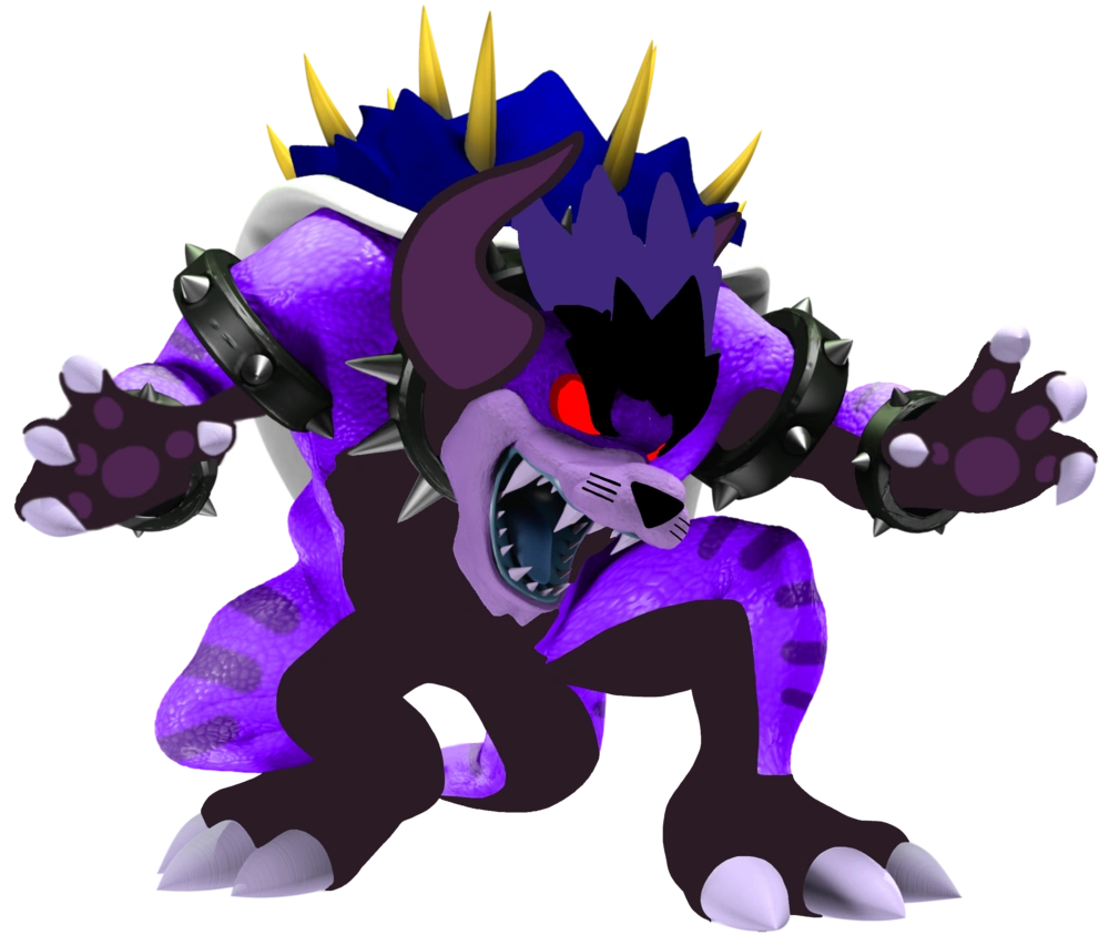 Dark Giga Meowser | Bowser Double 7 Wiki | Fandom