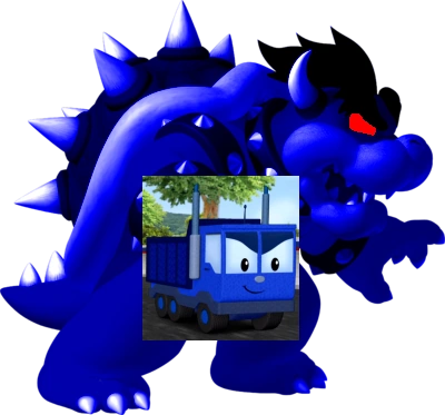 Dark Dump Truck Bowser | Bowser Double 7 Wiki | Fandom