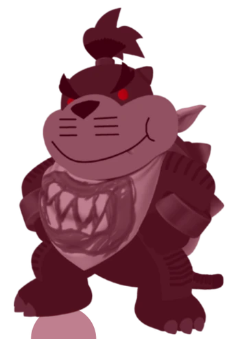 Dark Wine Meowser Jr. | Bowser Double 7 Wiki | Fandom