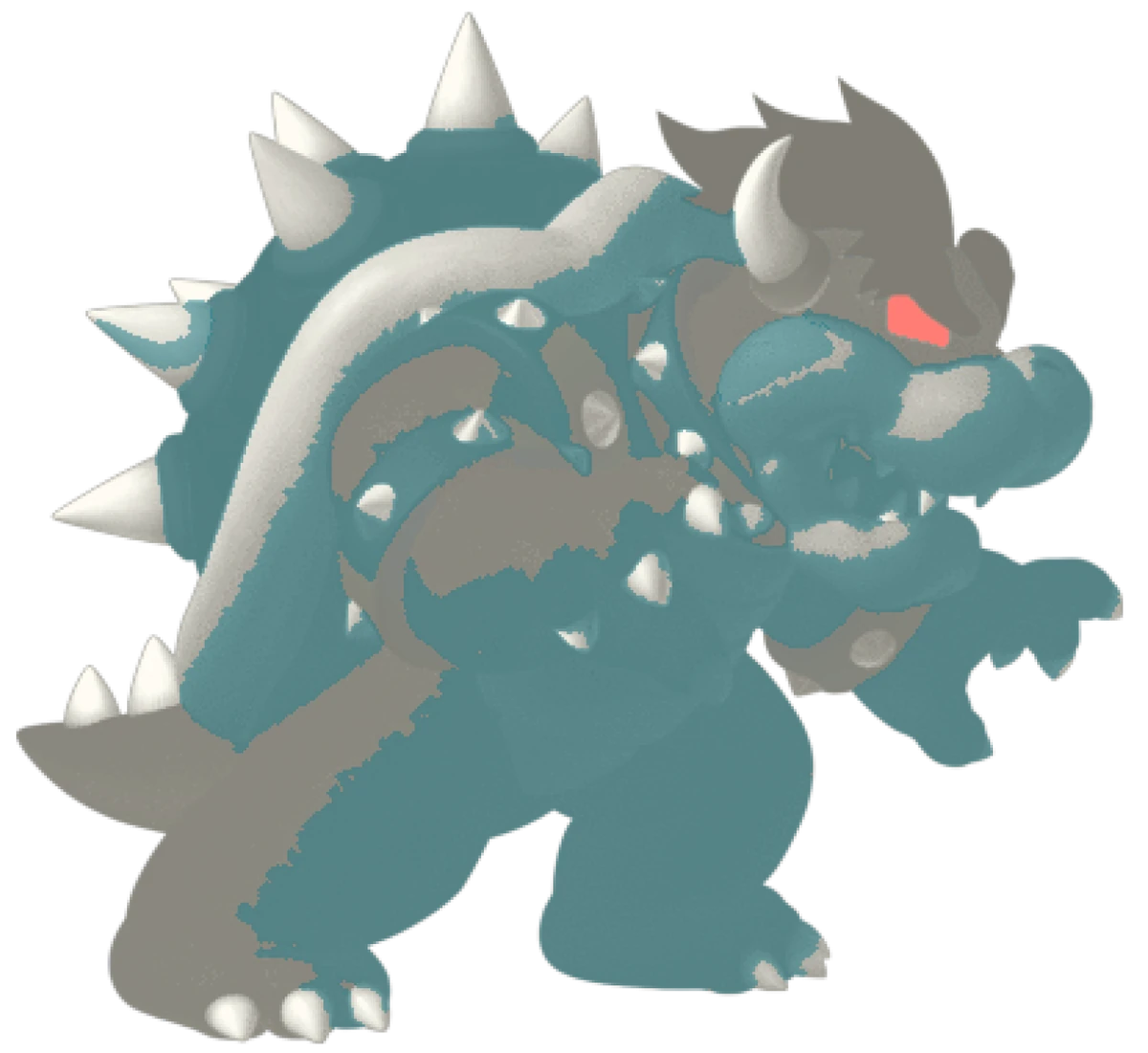 Dark Roquefort Bowser | Bowser Double 7 Wiki | Fandom