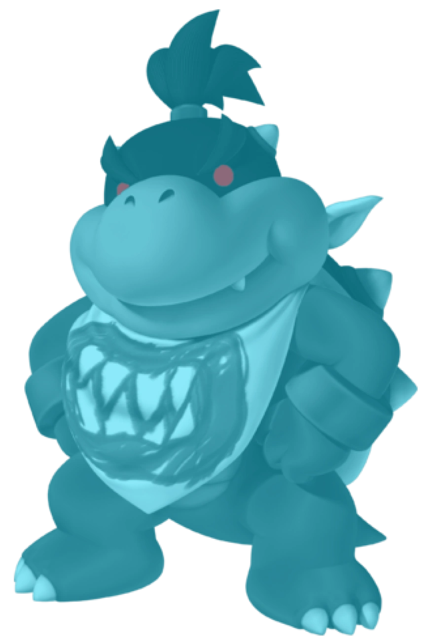 Dark Blue Aura Quartz Bowser Jr. | Bowser Double 7 Wiki | Fandom