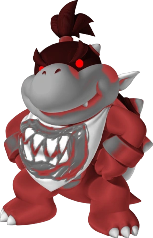 Dark Baseball Bowser Jr. | Bowser Double 7 Wiki | Fandom