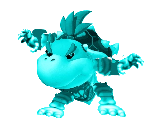 Ice Dry Bowser Jr. | Bowser Double 7 Wiki | Fandom