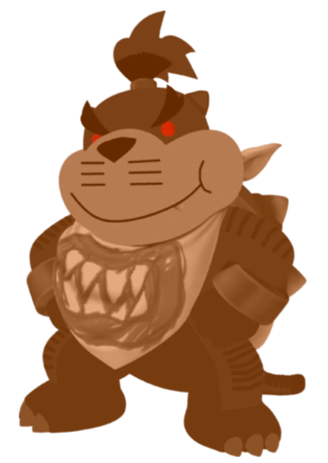 Dark Rust Meowser Jr. | Bowser Double 7 Wiki | Fandom