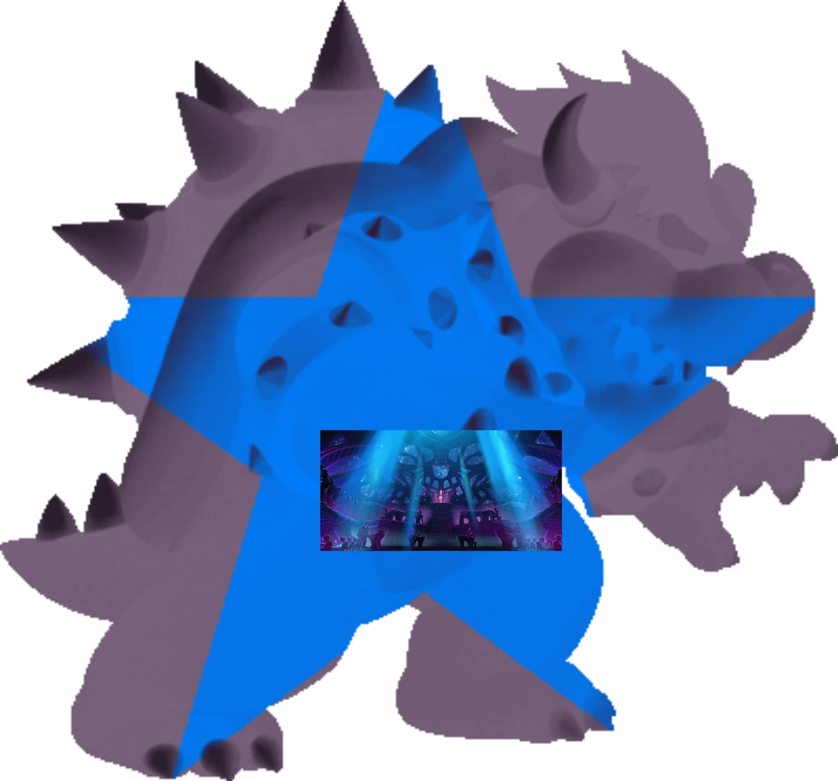 Dark Tainted Love Bowser | Bowser Double 7 Wiki | Fandom