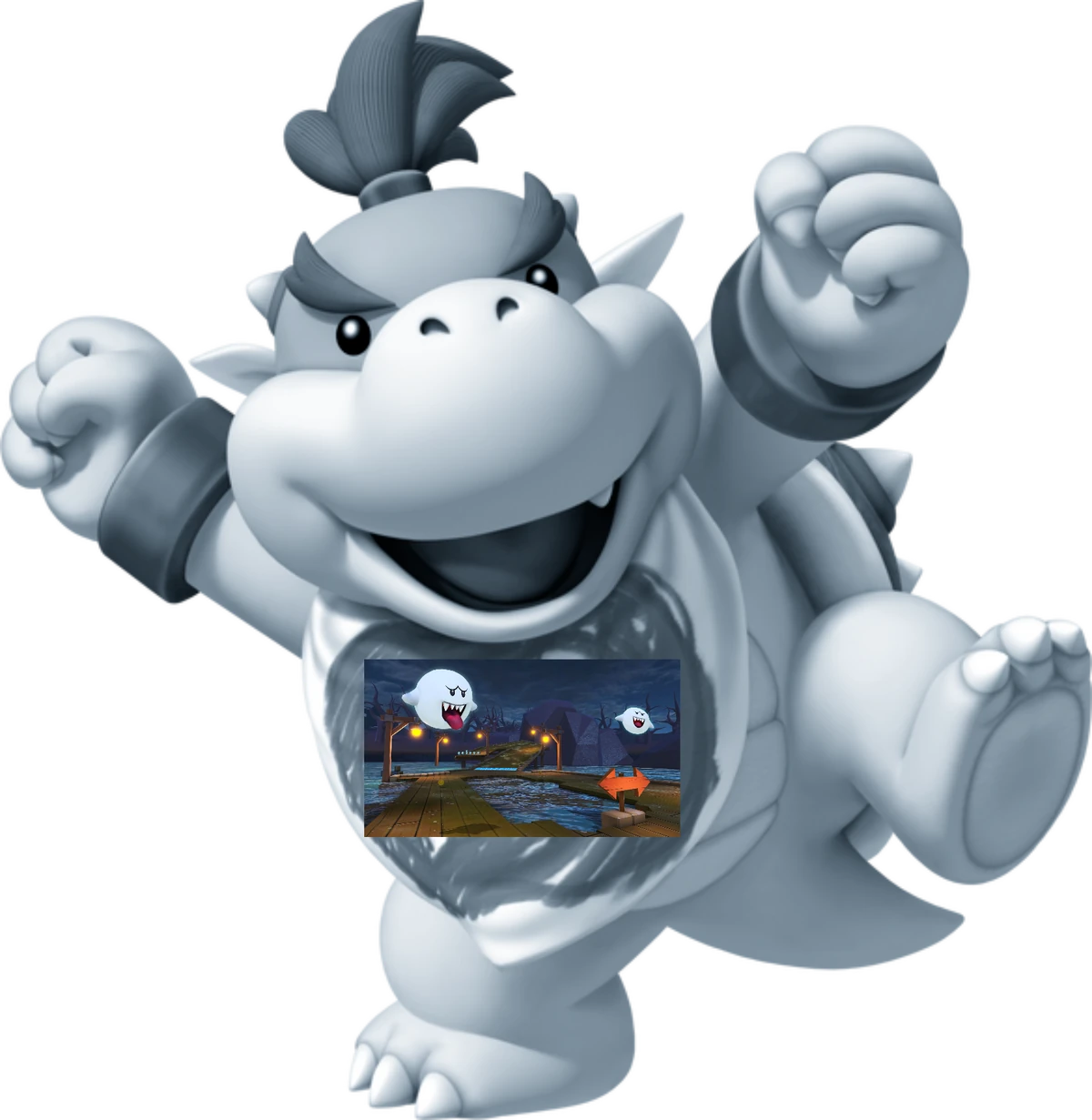 Boo Lake Bowser Jr. | Bowser Double 7 Wiki | Fandom