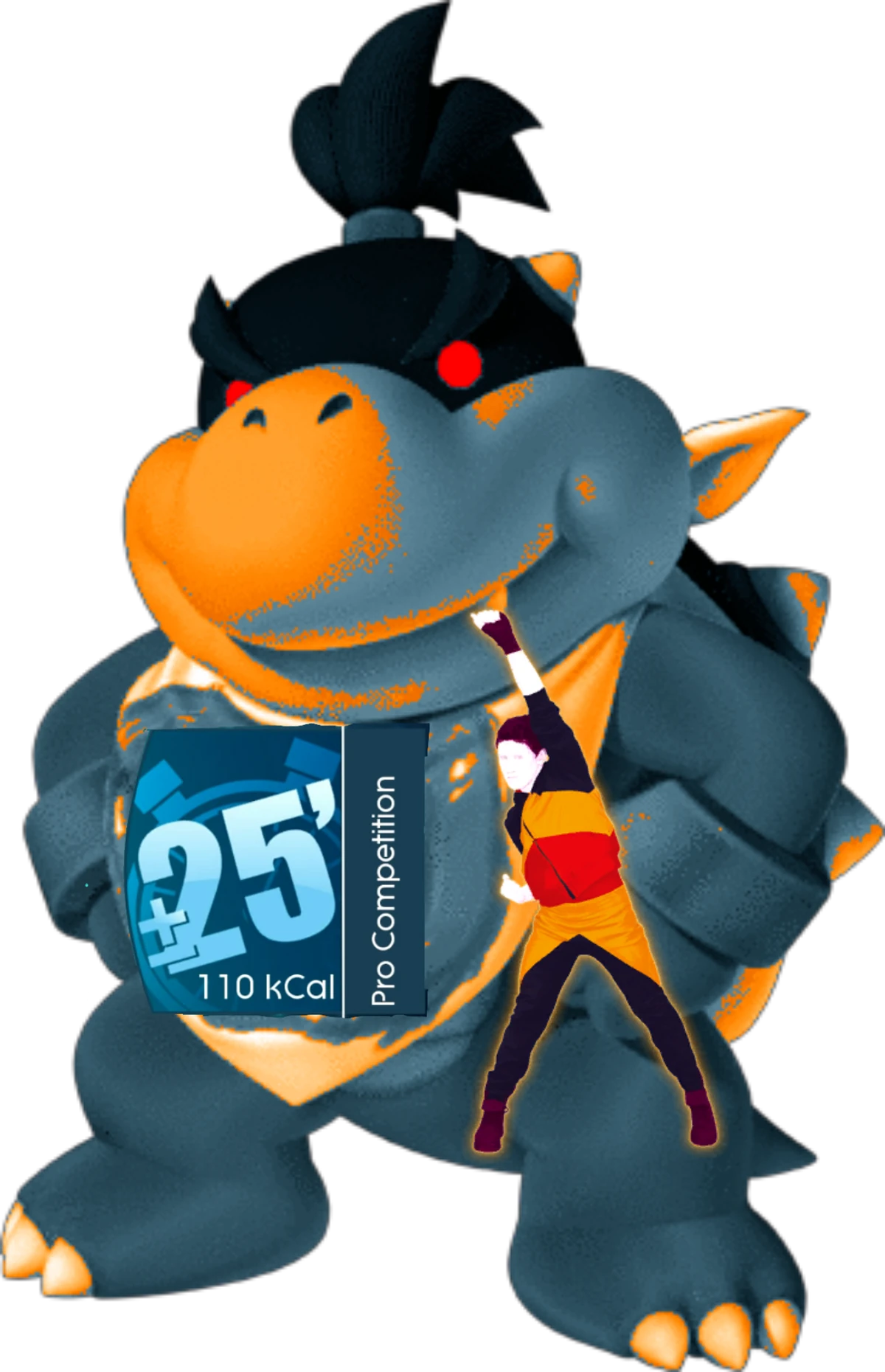Dark Pro Competition Bowser Jr. | Bowser Double 7 Wiki | Fandom
