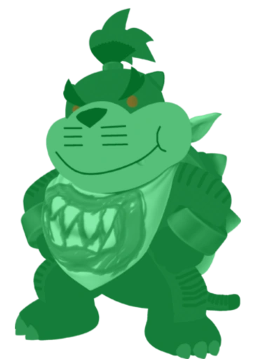 Dark Sledge Meowser Jr. | Bowser Double 7 Wiki | Fandom