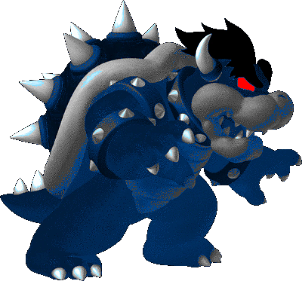 Dark Snowy Sky Bowser | Bowser Double 7 Wiki | Fandom