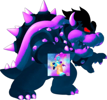 Dark Levitating Bowser | Bowser Double 7 Wiki | Fandom
