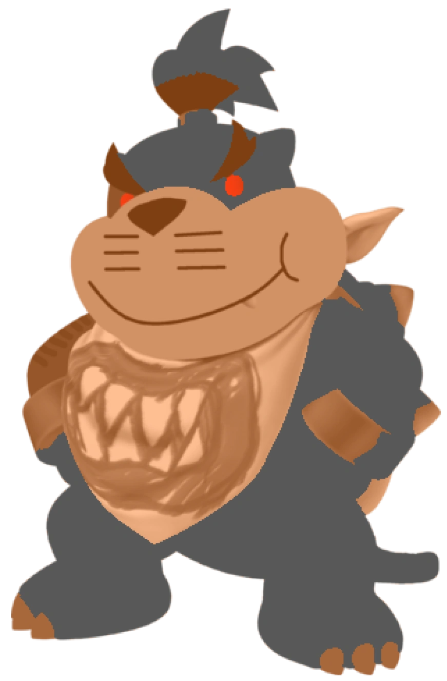 Dark Tiger Meowser Jr. | Bowser Double 7 Wiki | Fandom