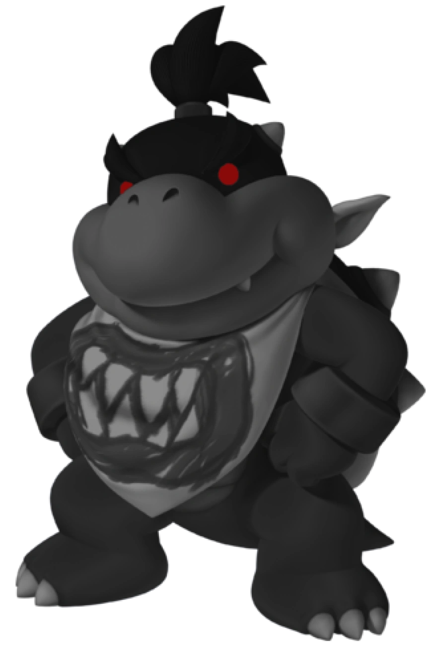 Dark Graphite Bowser Jr. | Bowser Double 7 Wiki | Fandom