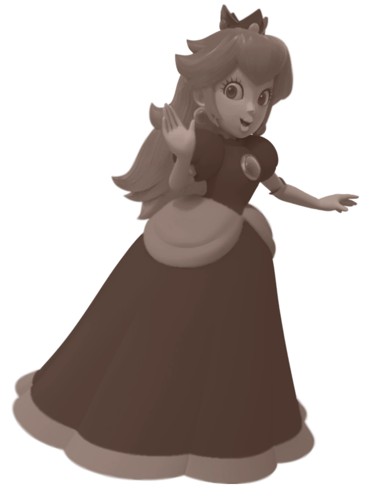 Milk Chocolate Bread Princess. | Bowser Double 7 Wiki | Fandom