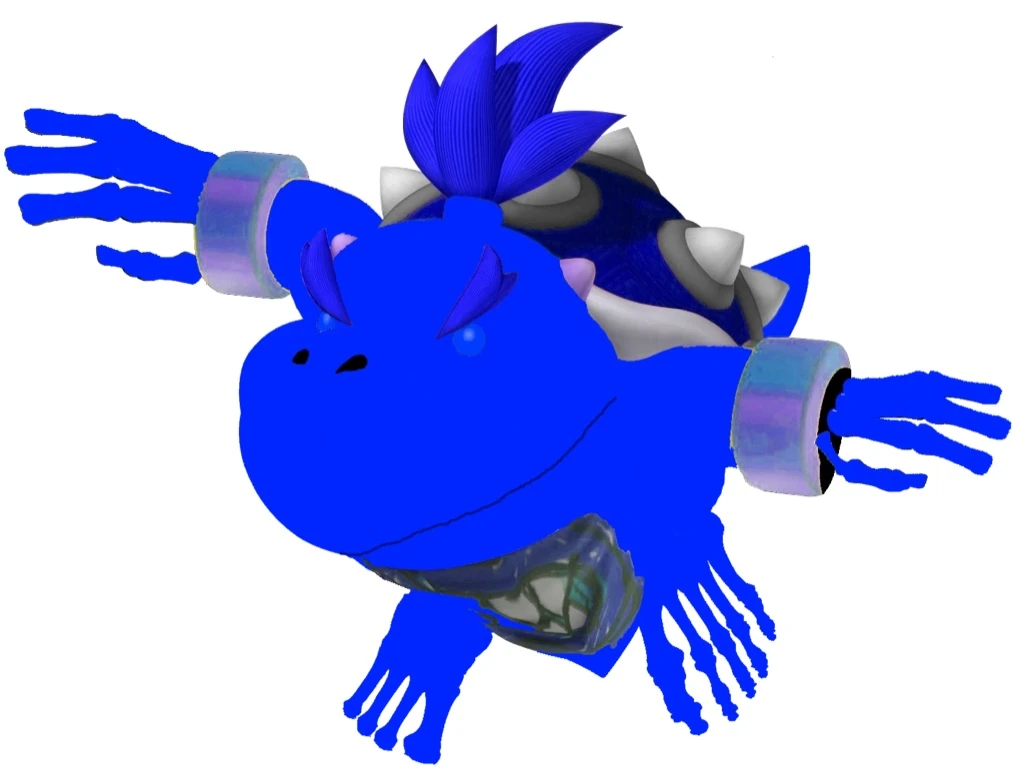 Super Mario Dry Bowser Jr