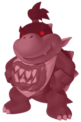 Dark Cranberry Pudding Bowser Jr. | Bowser Double 7 Wiki | Fandom