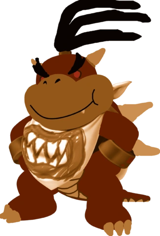 Dark Giga Lava Bowser Jr. | Bowser Double 7 Wiki | Fandom