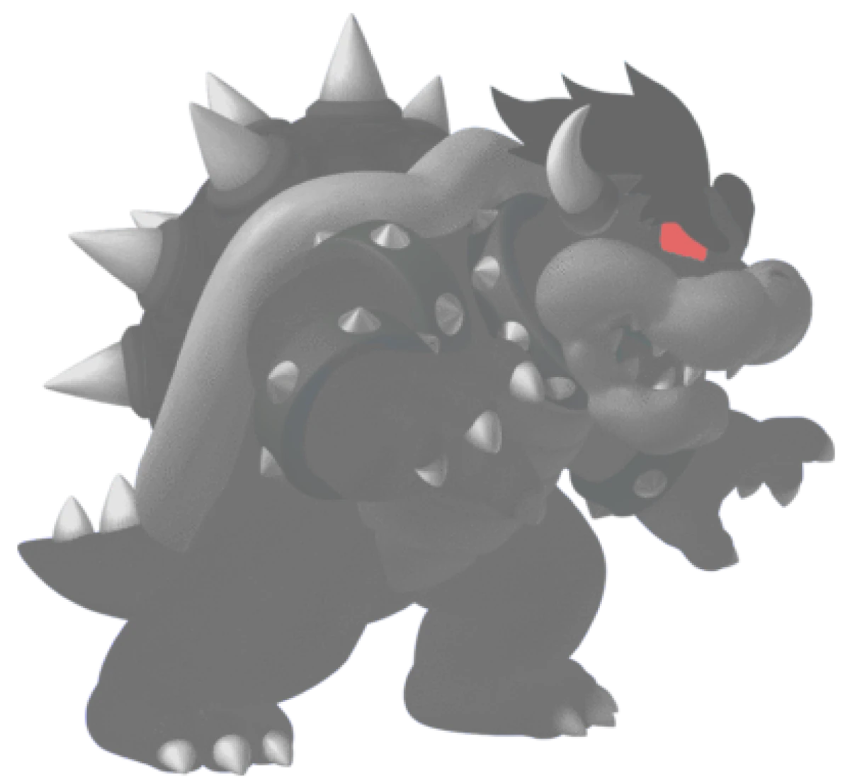Dark Chrome Bowser | Bowser Double 7 Wiki | Fandom