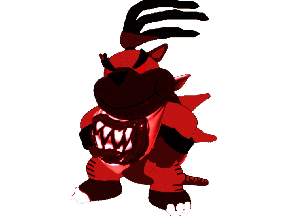 Dark Giga Fire Meowser Jr. | Bowser Double 7 Wiki | Fandom