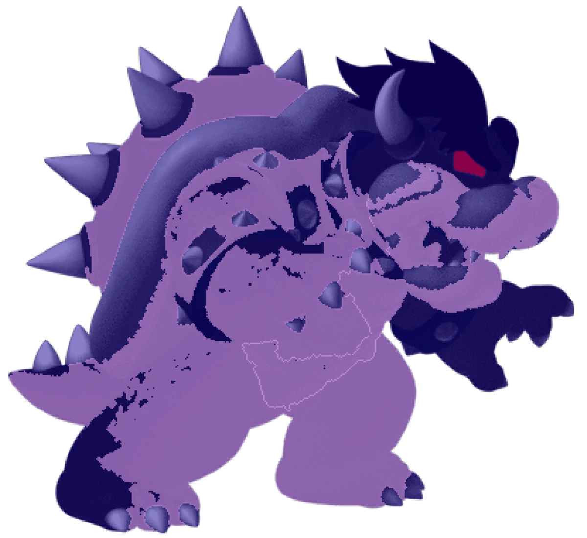 Dark Milky Way Bowser | Bowser Double 7 Wiki | Fandom