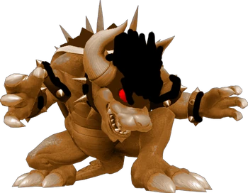 Dark Giga Chocolate Bowser | Bowser Double 7 Wiki | Fandom