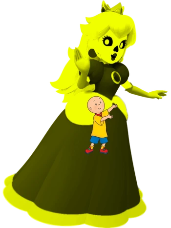 Caillou Dry Princess | Bowser Double 7 Wiki | Fandom