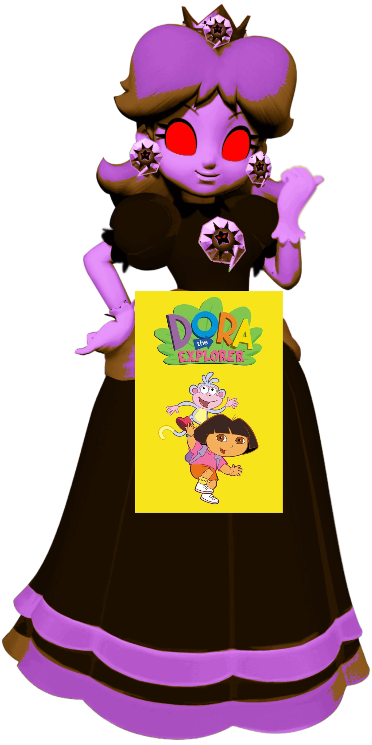 Dark Dora The Explorer Dreamy Princess | Bowser Double 7 Wiki | Fandom