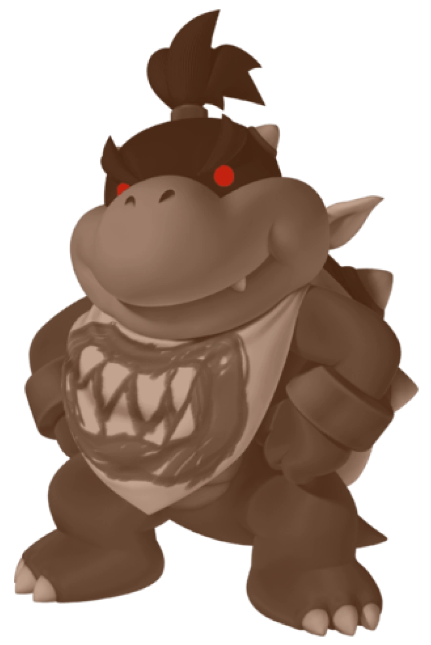 Dark Roasted Toffee Bowser Jr. | Bowser Double 7 Wiki | Fandom