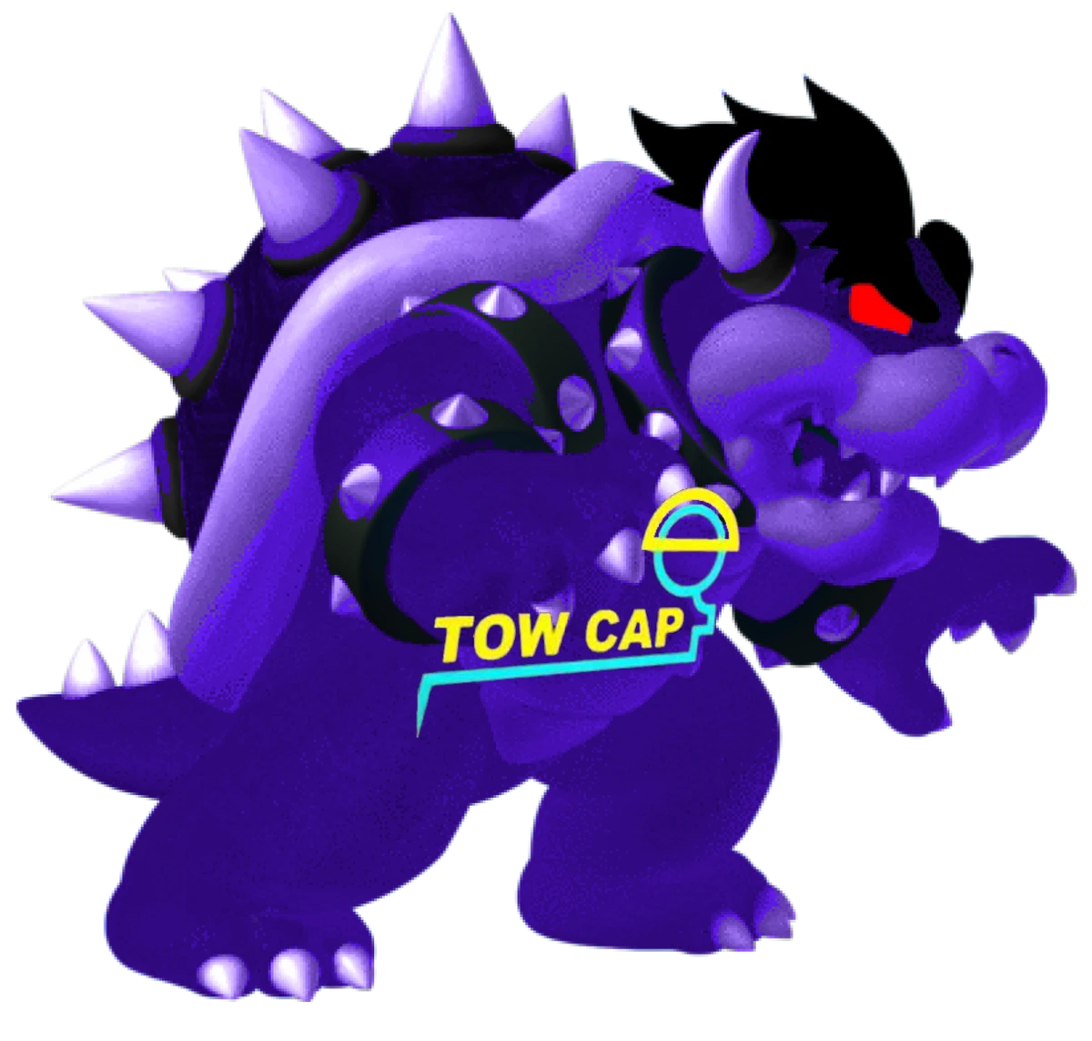 Dark Tow Cap Bowser | Bowser Double 7 Wiki | Fandom