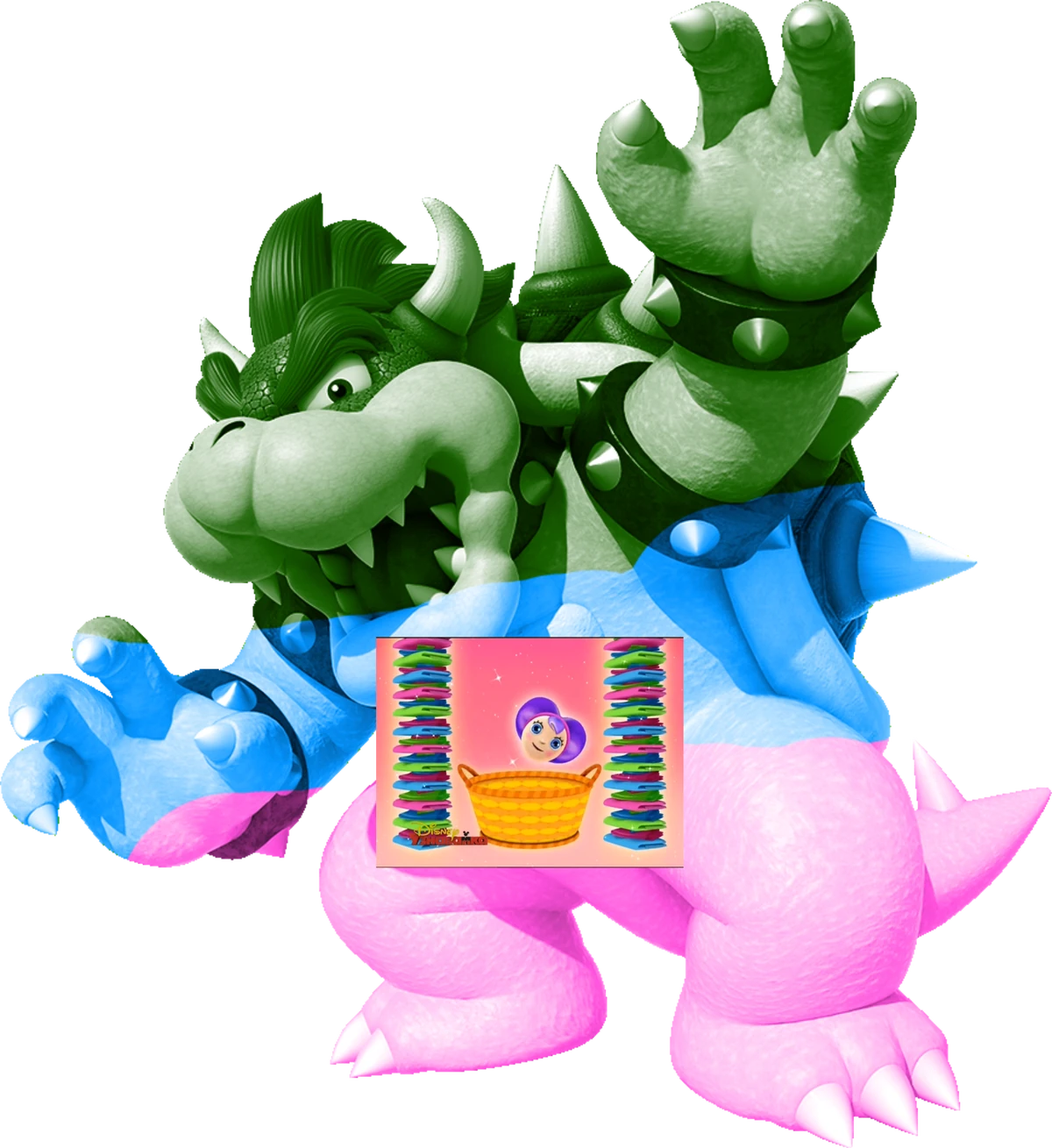 Folded Clothes Bowser | Bowser Double 7 Wiki | Fandom