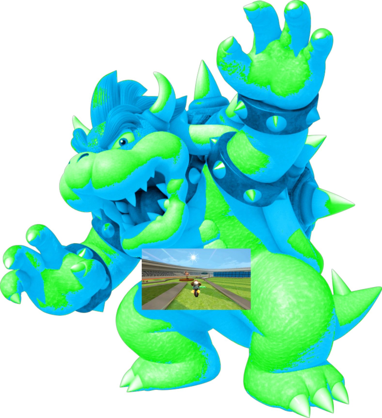 Athletic Raceway Bowser | Bowser Double 7 Wiki | Fandom